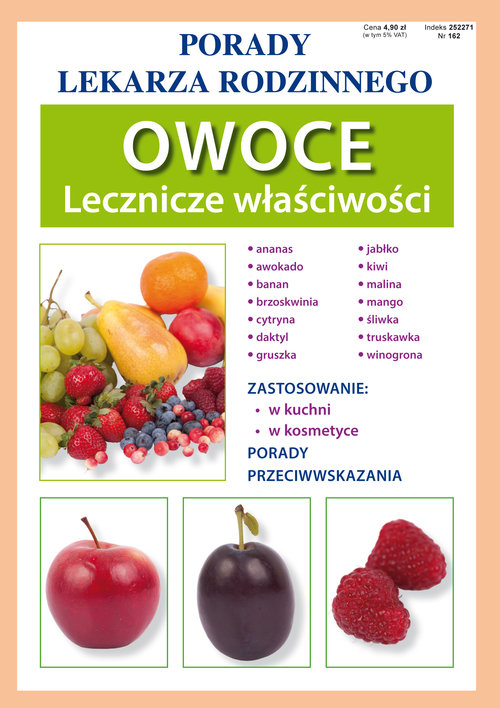 Owoce. Lecznicze właściwości - Anna Kubanowska | Zdrowepodejscie.pl